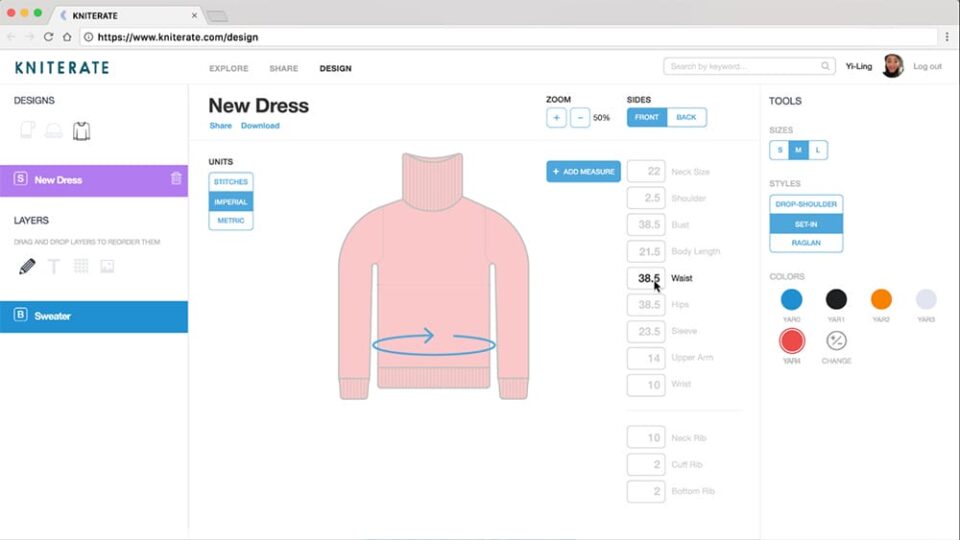 Kniterate: A New Digital Knitting Machine Lets You 'Print' Fashion ...