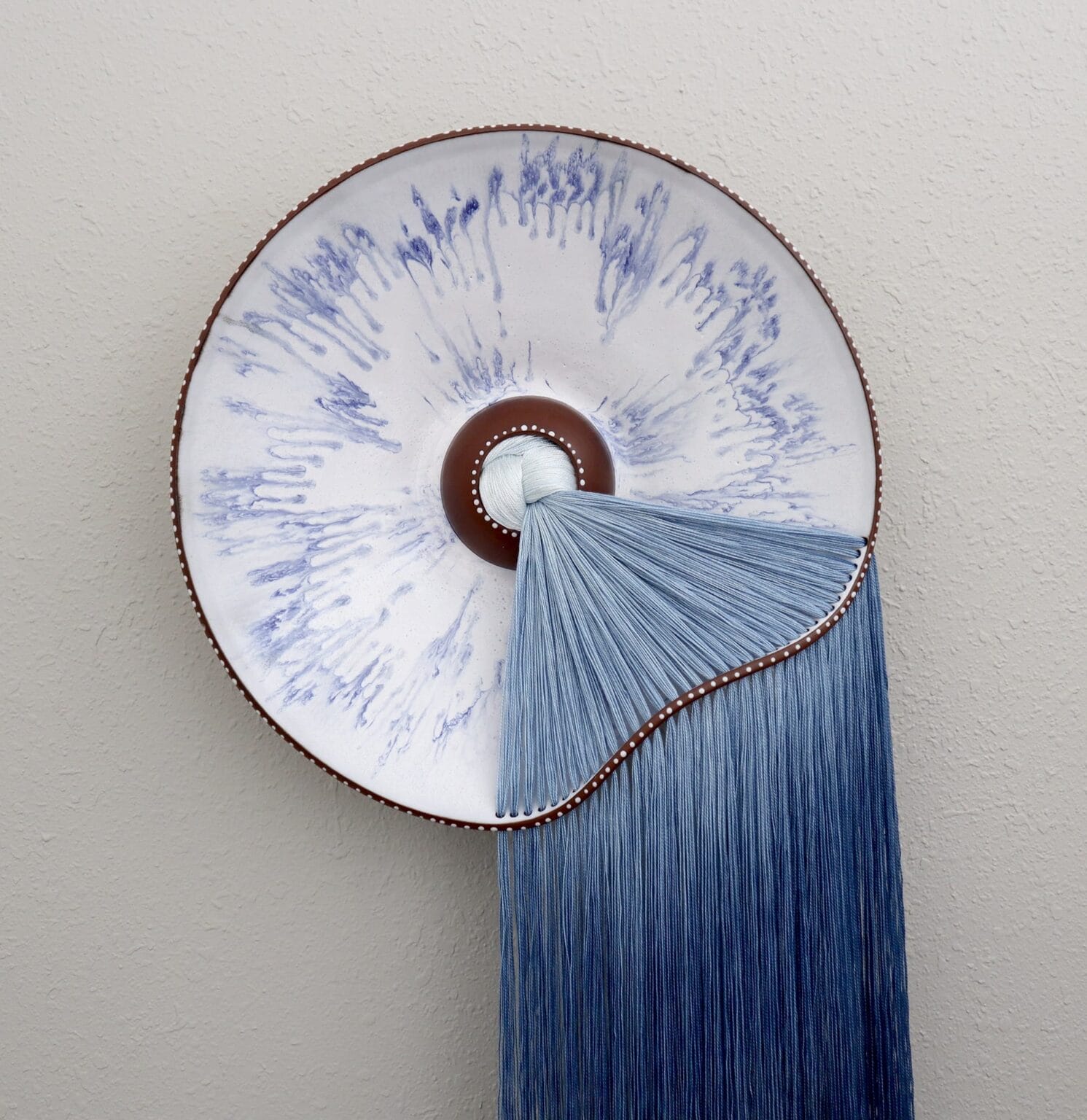 Loose Fibers Billow Out of Warped Ceramic Sculptures by Artist Nicole ...