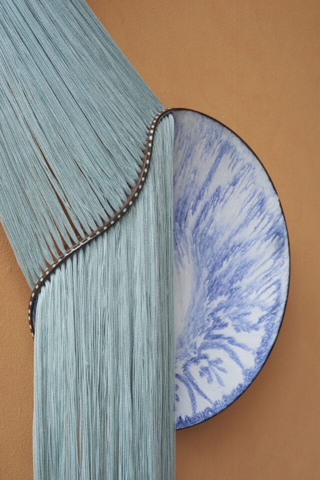 Loose Fibers Billow Out of Warped Ceramic Sculptures by Artist Nicole ...